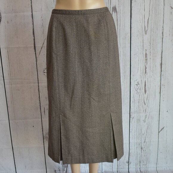 Koret | Skirts | Vintage Koret Brown Pencil Skirt | Poshmark